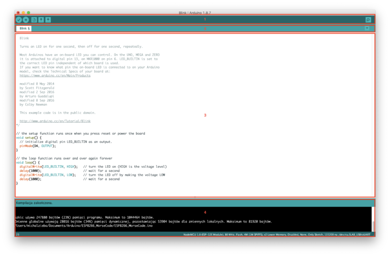 Instalacja i konfiguracja Arduino, pierwszy program - Przygody z kodem